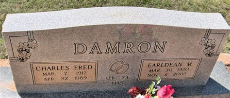 Charles Fred Damron 1912 1989 Find A Grave Memorial