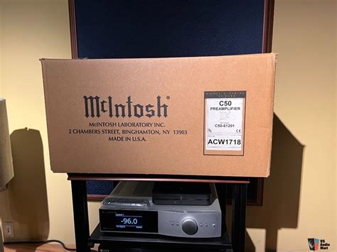 Mcintosh C50 Solid State Stereo Preamplifier Flawless Condition For