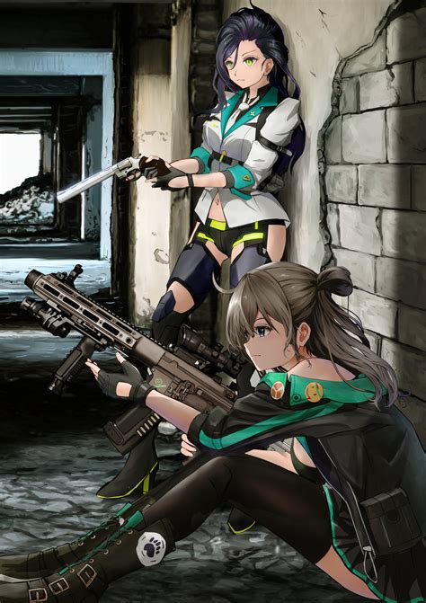 Out On Recon Python Honey Badger Girlsfrontline