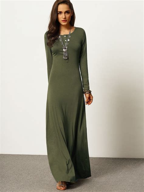 Green Long Sleeve Maxi Dress Dresses Images 2022 Page 2