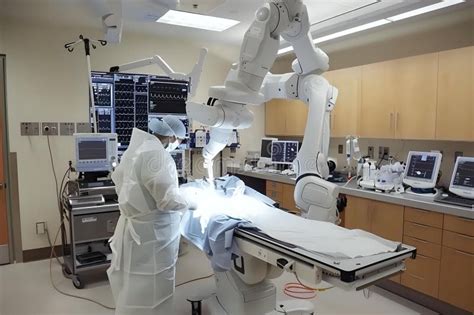 Robotic Surgery System Precise And Advanced Medical Procedure In