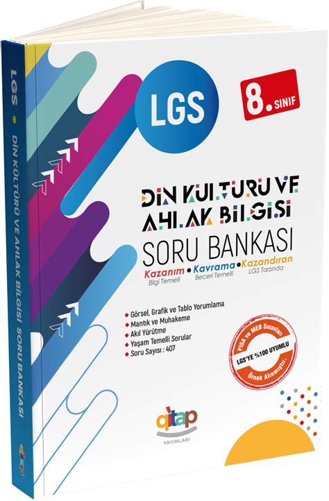 Lgs 8sinif Dİn KÜltÜrÜ Soru Bankasi Qitap Yayınları