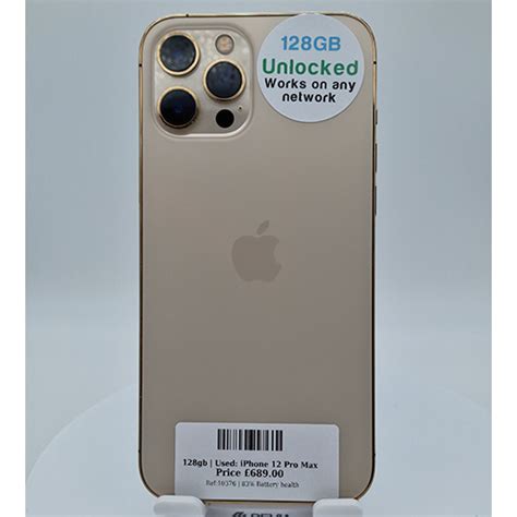 Apple IPhone Pro Max Gold Gb Unlocked Techbase