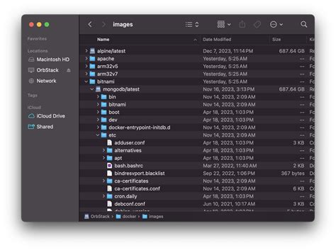 Container Image Volume Files · Orbstack Docs