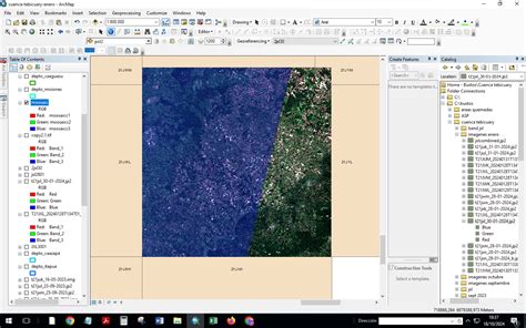 Creating A Mosaic From Two Images From The Same Sc Esri Community