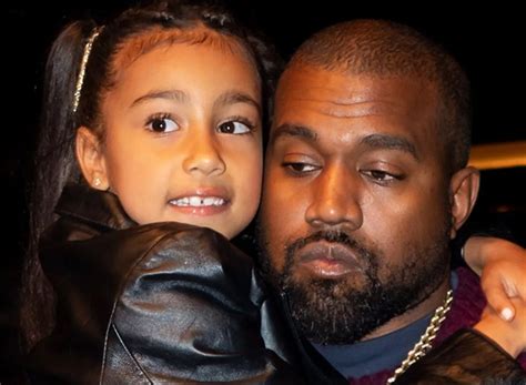 Fille De Kanye West North West West Kardashian Leur Fille North Est