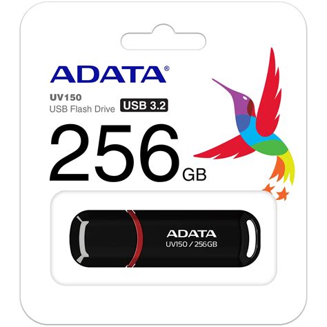 Memorie Usb Adata Uv150 256gb Usb 32 Black Emagro