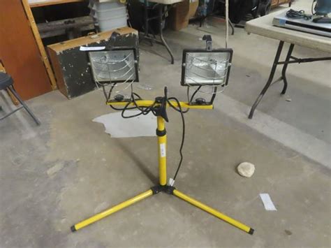 Portable Construction 2 Halogen Light