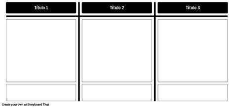 Gráfico De 3 Columnas T Storyboard Per Es Examples