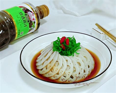 【捞汁藕片的做法步骤图，捞汁藕片怎么做好吃】喜洋洋316 下厨房