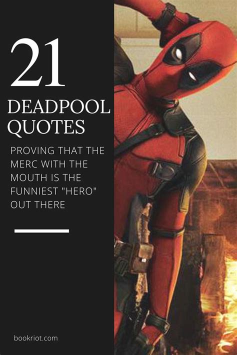 Deadpool Superhero Quotes