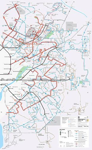 Metro Bus Map