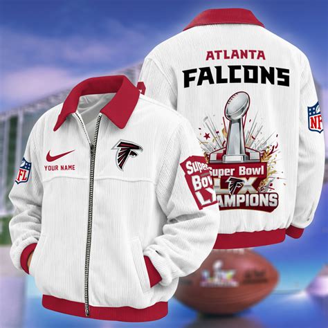 Atlanta Falcons Super Bowl Lx 2026 Touchdown Classic Varsity Jacket
