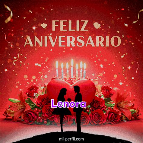 🎂 Happy Birthday Lenora Tarjetas  Online