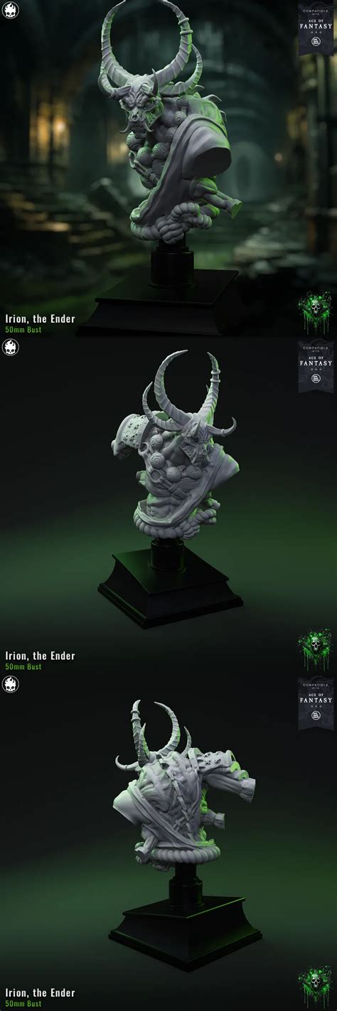 Irion Bust Free High Quality Models