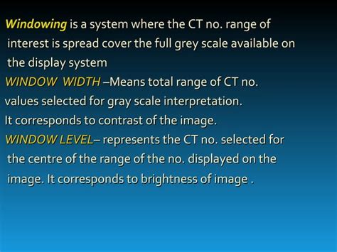 Ct Its Basic Physics Ppt