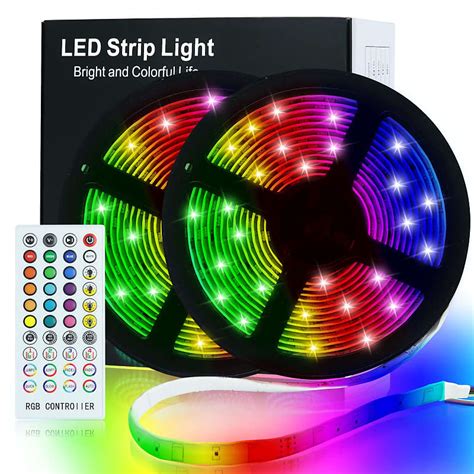 Led Strip Lights 328ft Ip65 Waterproof Rgb Light Strip Kits Reverb