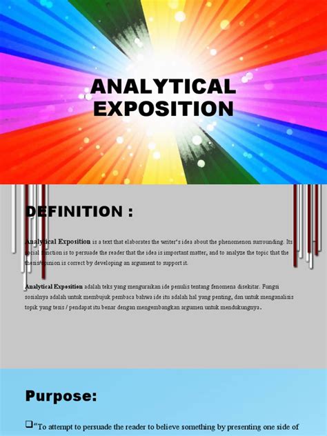 Analytical Exposition Pdf Argument Linguistics