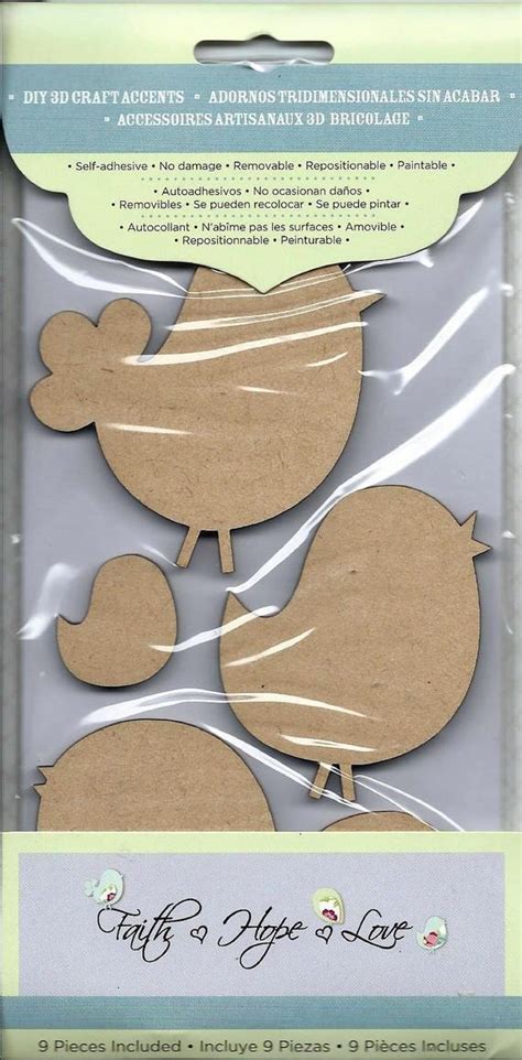 Die Cuts With A View Dyi 3d Craft Accents Chikadee Birds Etsy