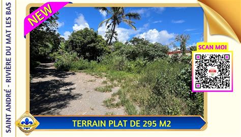 Achat Terrain 350 M² Saint André 72 000