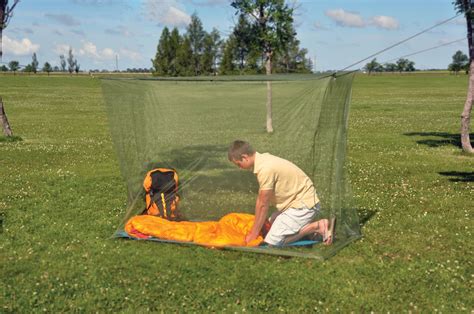 Coghlans Rectangular Mosquito Net Green Insect Protection Shelter