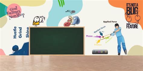 Hustle And Grind Textured School Wallpaper Myindianthings