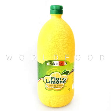 이탈리아 피오디 레몬주스 대용량노랑1l 월드푸드
