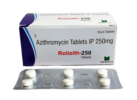 Azithromycin 250mg Tablets At ₹ 710box Pharmaceutical Tablets In