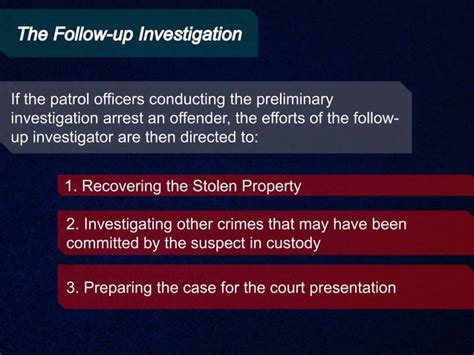 Fundamentals Of Investigation Pptx