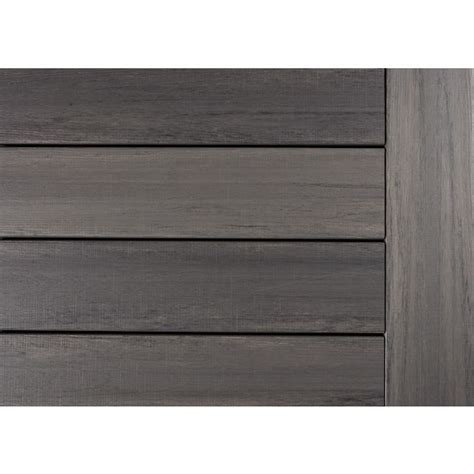 Planche De Terrasse Rainurée Landmark De Timbertech En Polymère Gris