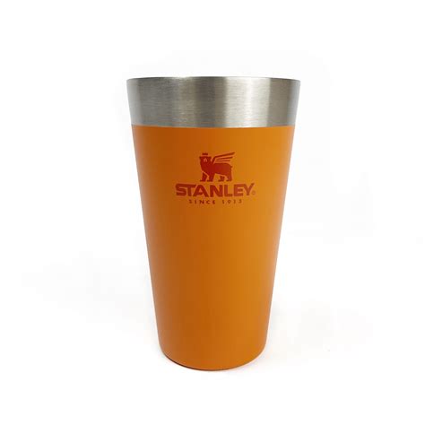 Copo TÉrmico Stanley Sem Tampa Em AÇo Inox Laranja 473ml
