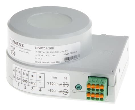 5sv8701 2kk Siemens Current Transformer Summation 2 5 Va