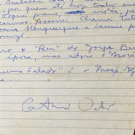 Carta Sobre Reedição Do Araçá Azul 1987