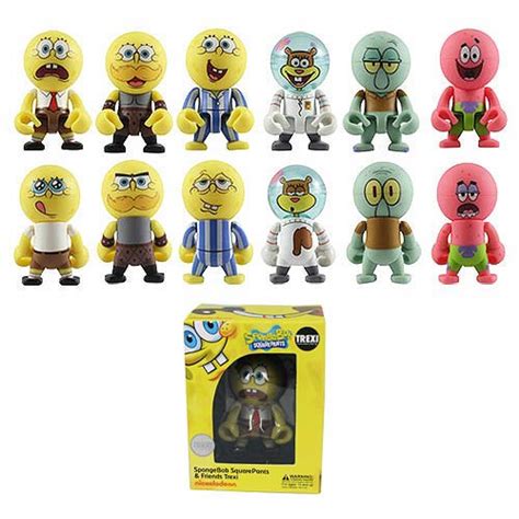 Spongebob Squarepants Characters Trexi Figures By Bradfordhuskies9066