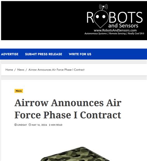 In The News — Airrow