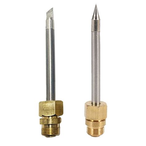 2x 510 Interface Soldering Iron Tip Mini Portable Usb Soldering Iron Tip Welding Rework