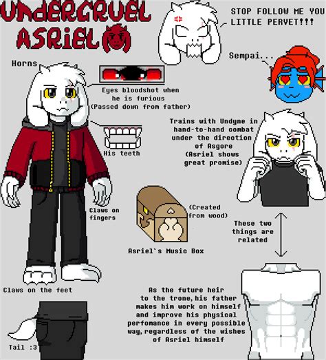 Undercruel Asriel Reference By Bf18 On Deviantart
