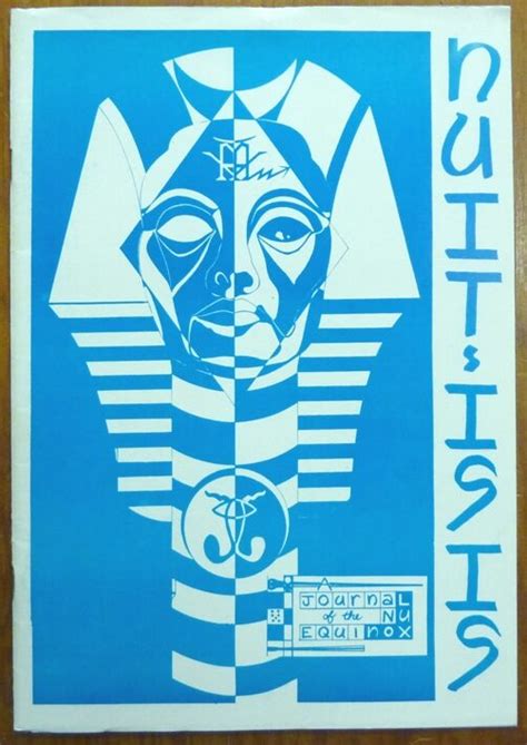 Nuit Isis A Journal Of The Nu Equinox Volume 1 No 2 Nuit Isis Katon Shual Cover Design