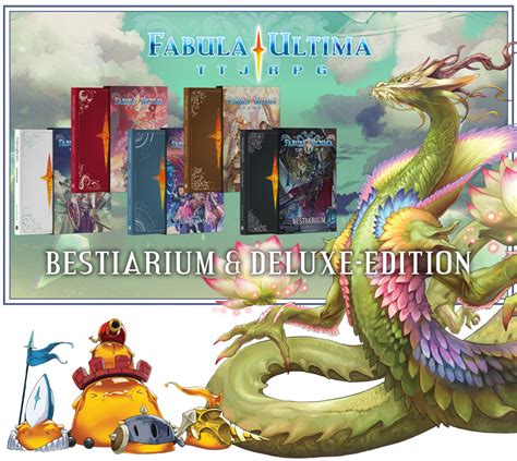 Fabula Ultima Bestiarium And Deluxe Edition By Ulisses Spiele Gamefound