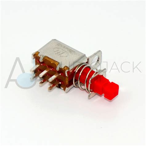 Кнопка без фиксации, PS-22F05N, 6pin, ON-(ON) купить в Киеве, Украине ...