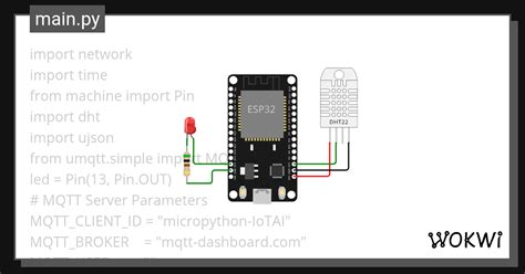 micropython mqtt weather and pump wokwi esp32 stm32 arduino simulator