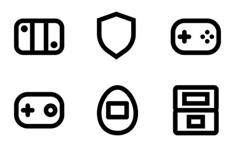 Game Asset Icon Pack 20 Svg Icons