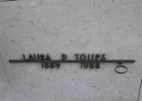 Laura Valerie Donnaud Toups 1889 1988 Find A Grave Memorial