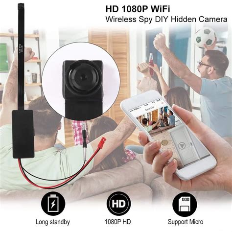 4k 1080p Hidden Ip Camera Wifi Module Mini Spy Nanny Cam Pcb Dvr High Resolution P2p Uid Cameras