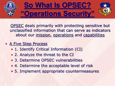 Ppt Opsec Security Awareness Training Powerpoint Presentation Id