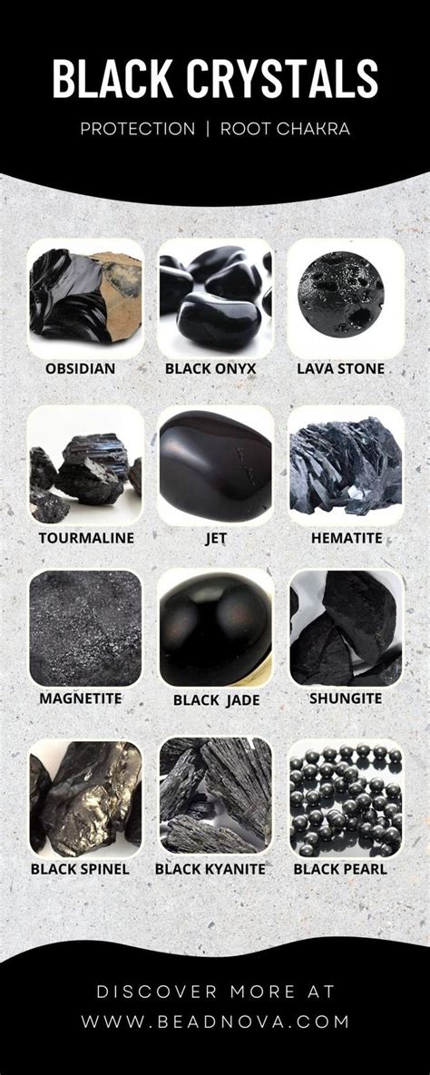 What Is Black Crystal Called