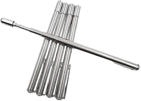 5 X Telescopic Pointer Ballpoint Pen Pointer Pointing Stick For Pocket