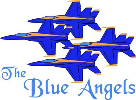 Blue Angels Logo Vector