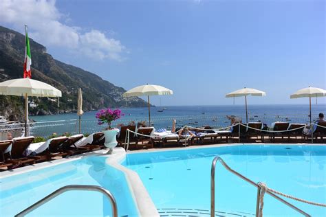 Roof Top Pool At Covo Dei Saraceni Hotel Positano Italy