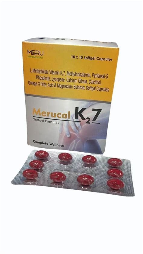 L Methylfolate 1mg Vitamin K2 7 45 Mcg Methycobalamin 1500mcg